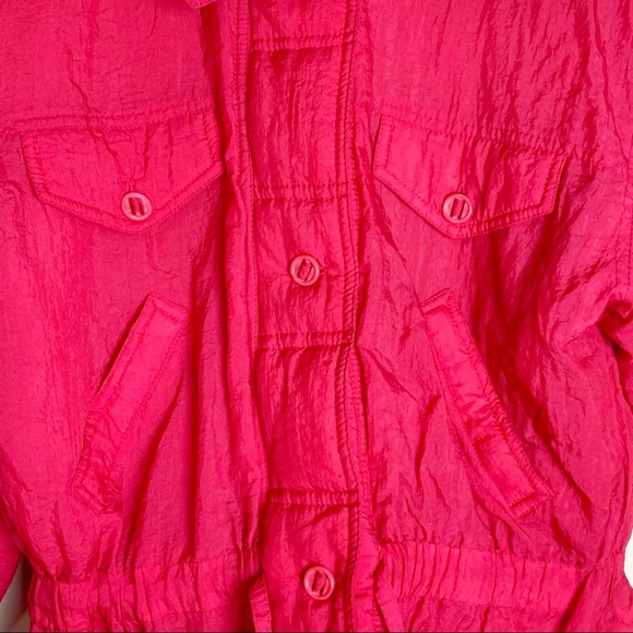 Westside Connection | Jackets & Coats | 8s 90s Westside Hot Pink Zip ...
